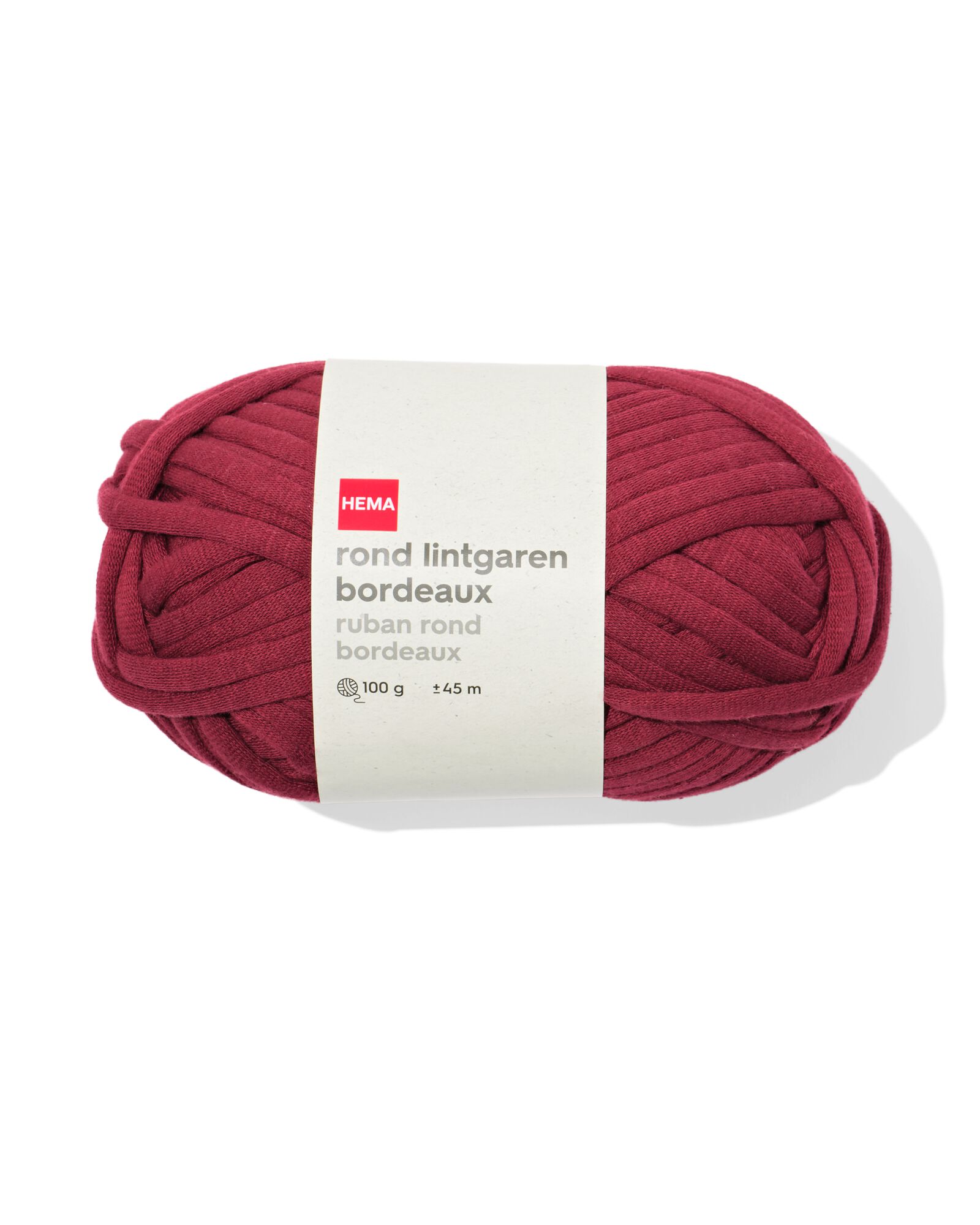 fil ruban rond 100 g 45 m vieux rose - HEMA