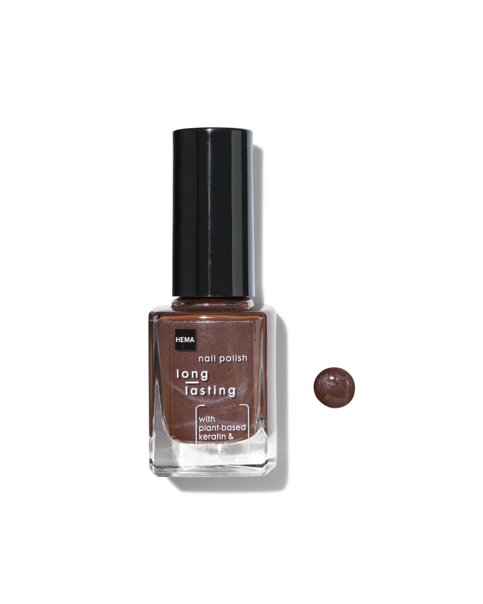 vernis à ongles longue tenue 295 chocolat mousse - HEMA