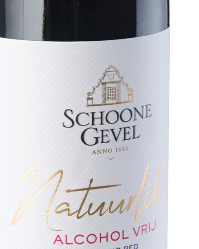 Schoone Gevel Natuurlik rouge - sans alcool - 0.75L - HEMA