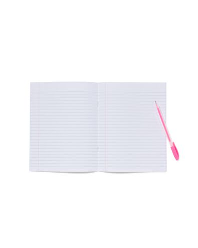 10 cahiers A5 lignés rose - HEMA