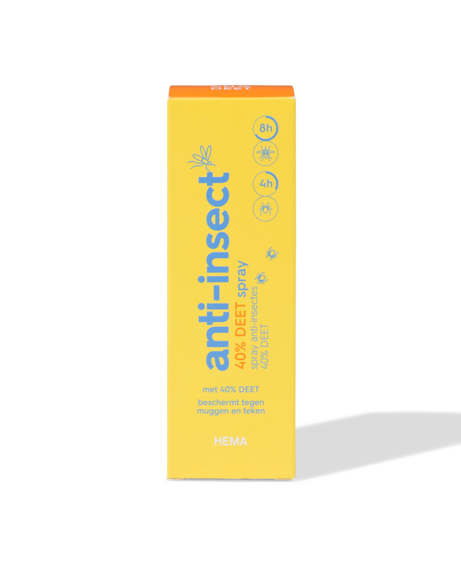 spray anti-insectes avec 40 % de Deet - HEMA