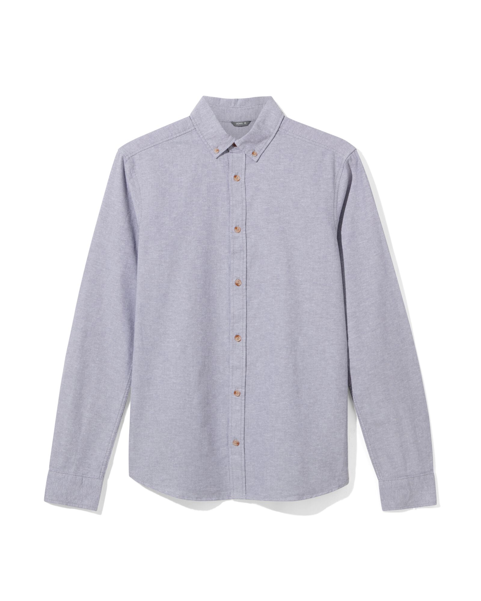 Herren-Oberhemd violett - HEMA