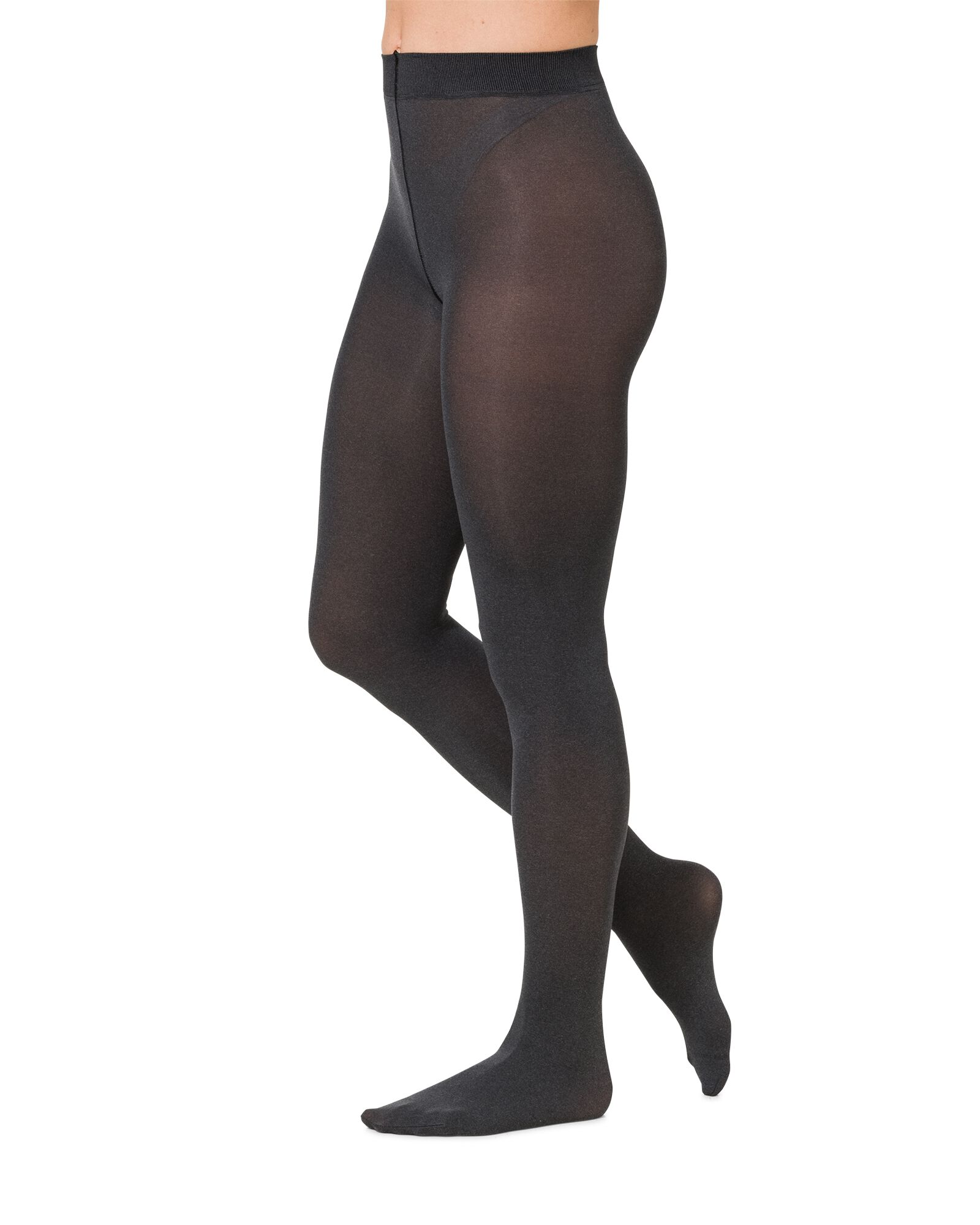 collant temp tech 60 deniers gris chiné - HEMA