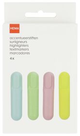 4er-Pack Textmarker - HEMA
