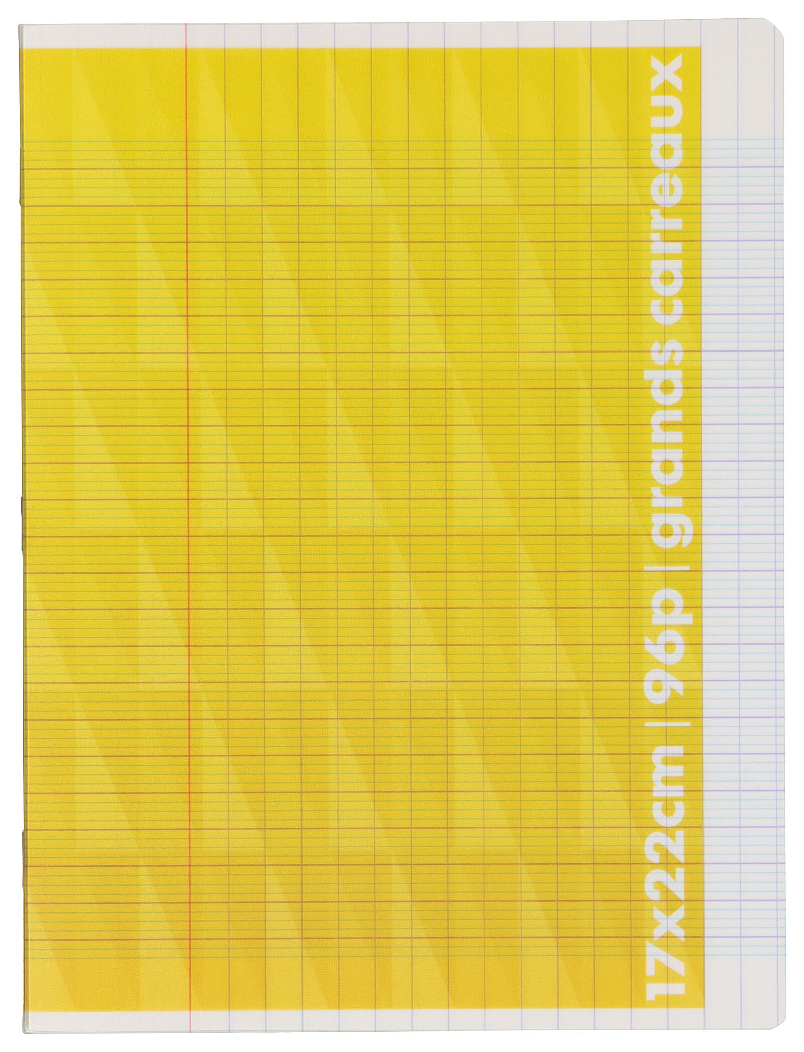 cahier 22x17 - ligné seyès - HEMA