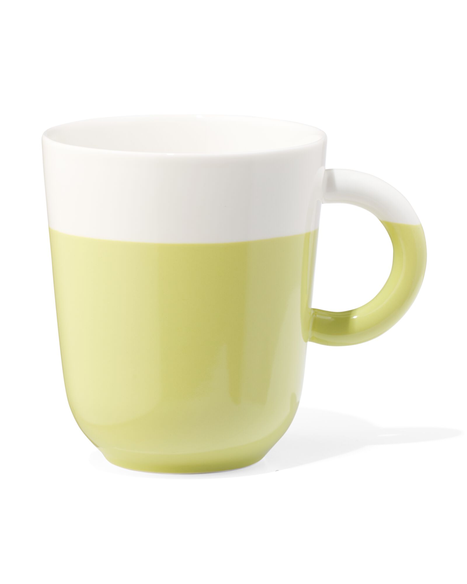 mug 490ml service à combiner new bone blanc+vert clair - HEMA