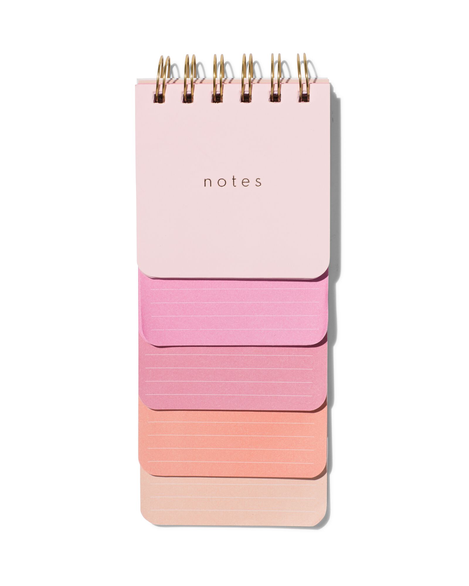 bloc-notes 5 couleurs - HEMA